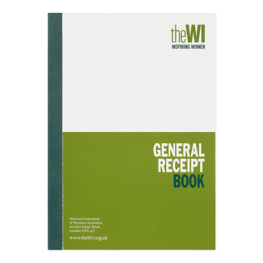 General Receipt Book – WI Shop